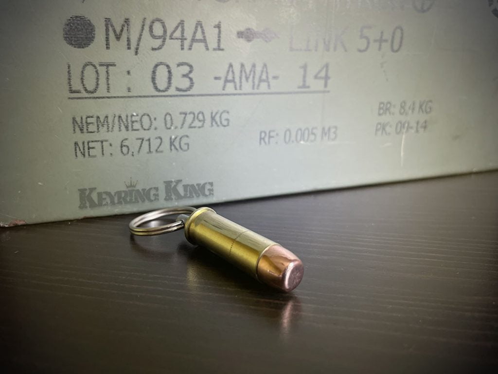 .44 Magnum Real Bullet Keyring | Keychain