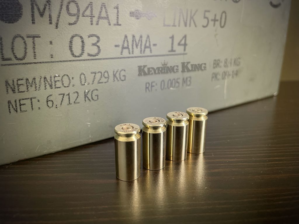 Bullet Valve Caps | Real Brass Casing Tyre Dust Caps Set of 4