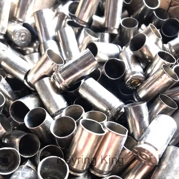 Nickel Plated 9mm Bullet Casings for Creative Projects & Crafts ...